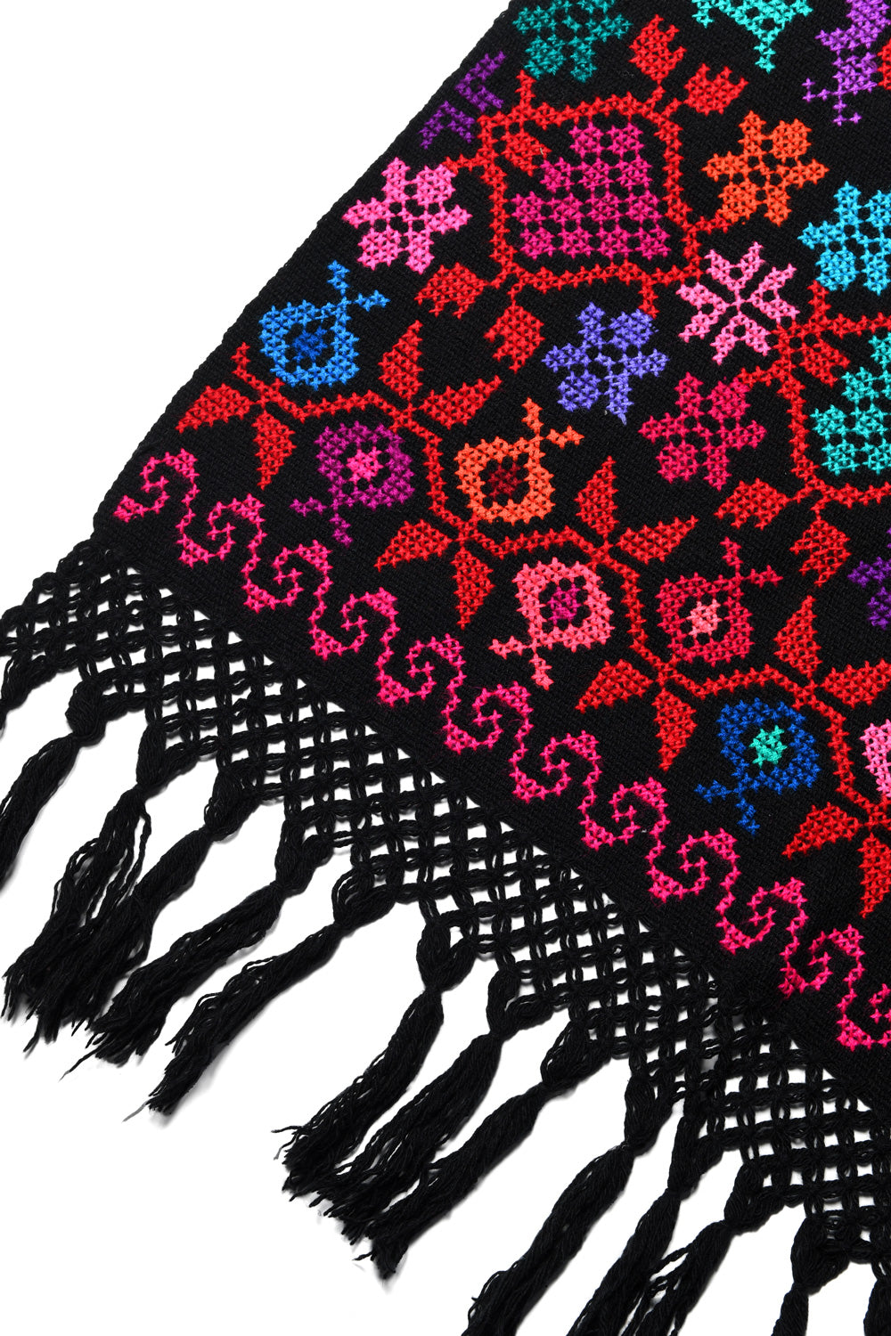 Embroidery Shawl - Arbol De La Vida (Tree of Life) B – CHAMULA